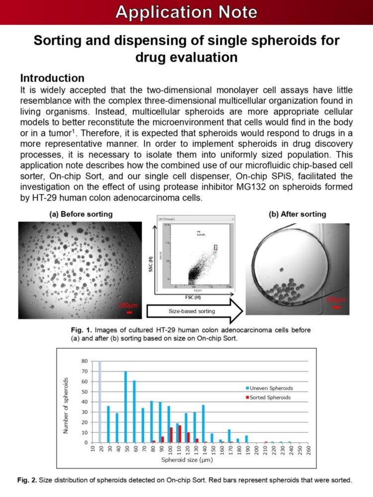 Brochure and Application Note | On-chip Biotechnologies